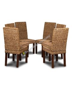 Rattan Indian Dining Furniture including Chairs