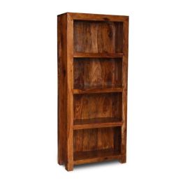 Mango Wood Bookcases | Solid Wooden Bookcases | Industrial