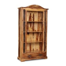 Mango Wood Bookcases | Solid Wooden Bookcases | Industrial
