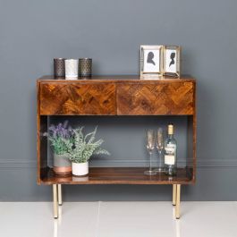 Block Mango Console Table