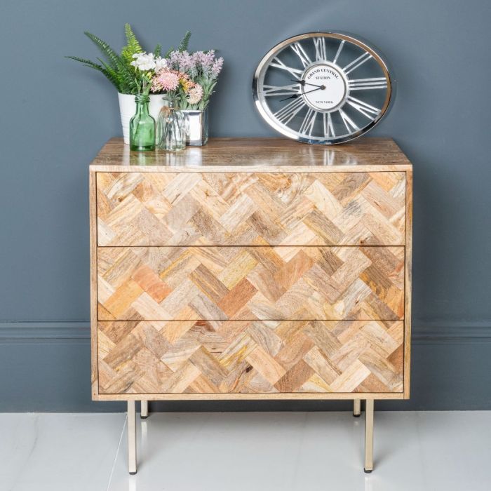 Block Light Mango Drawers