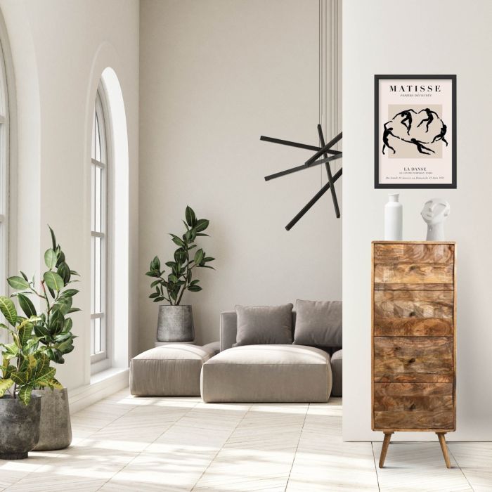 Geo Light Mango Tall Chest
