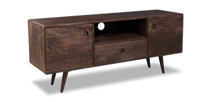 Vintage Mango 145cm Media Unit - In Stock