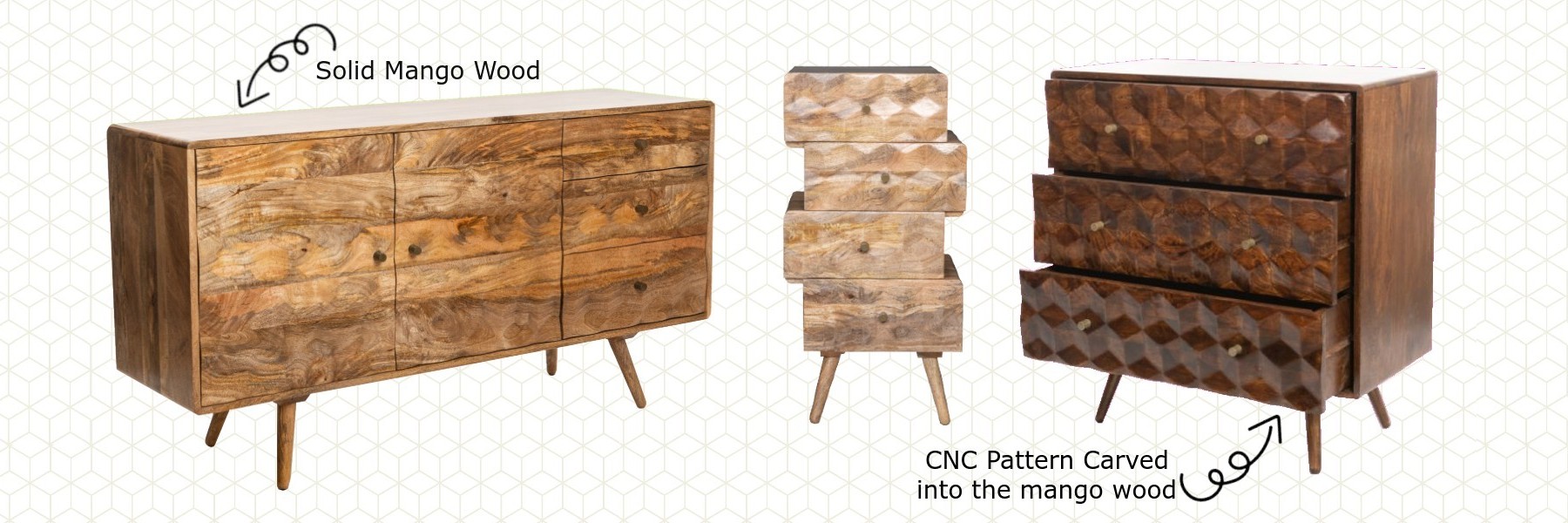 Mango Wood Furniture | Dakota | Trade Furniture Company
